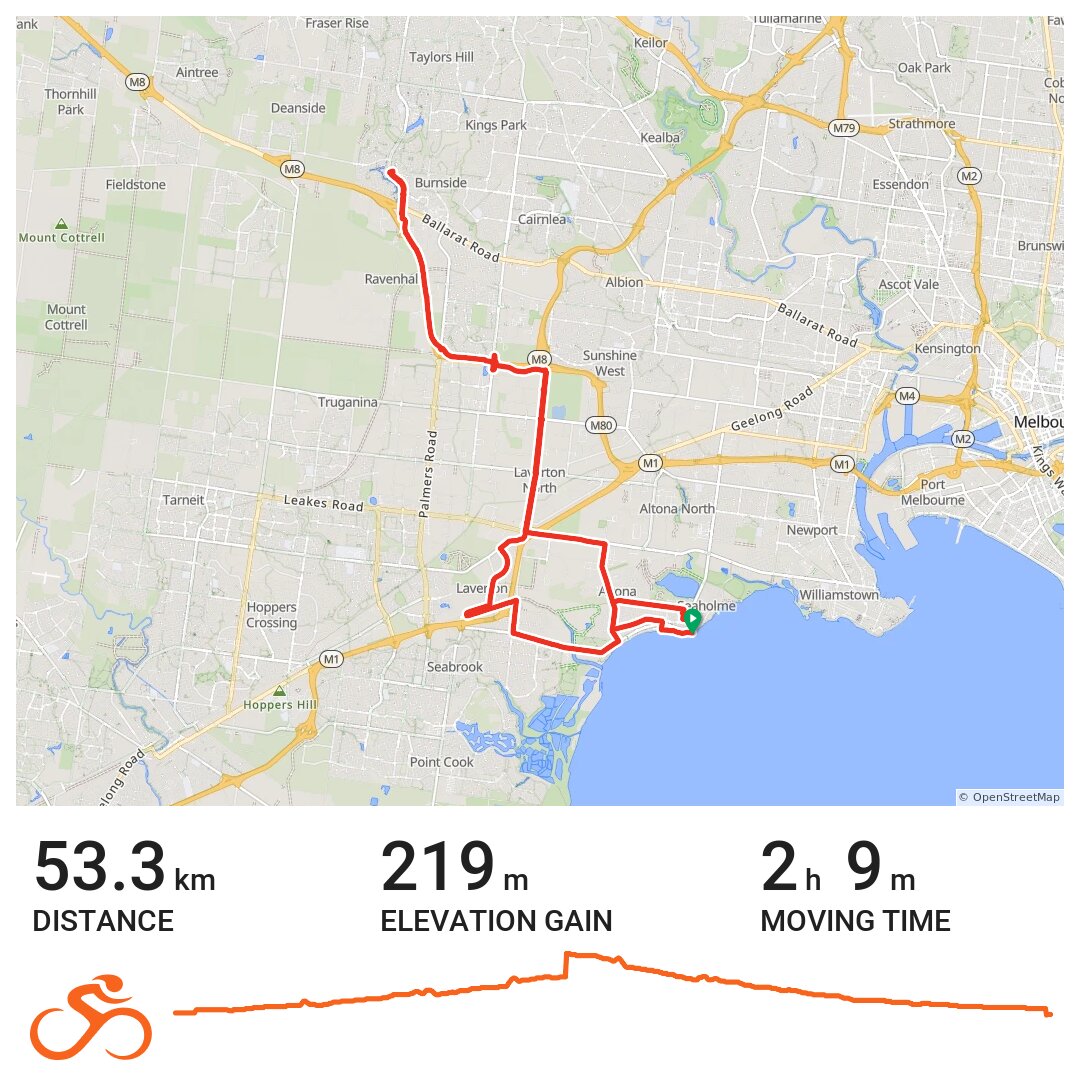 Altona - Caroline Springs · Ride with GPS