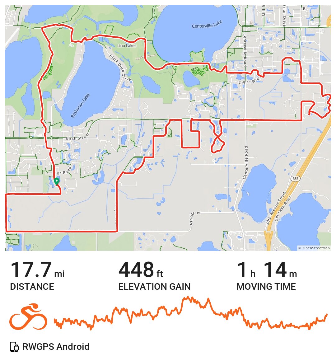 Northpointe Park- 18 - A bike ride in Lino Lakes, MN