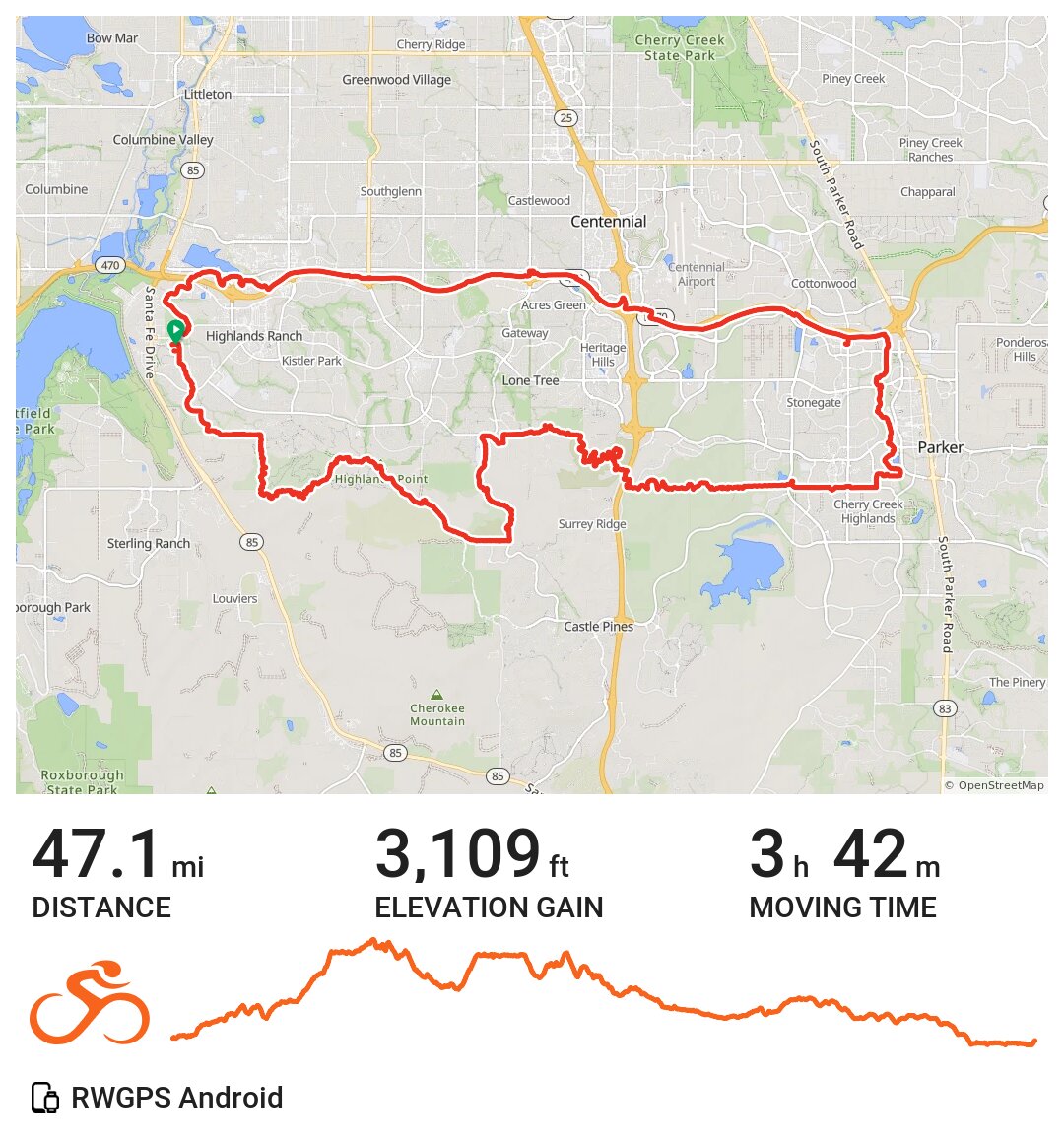 Full East West Loop · Ride with GPS