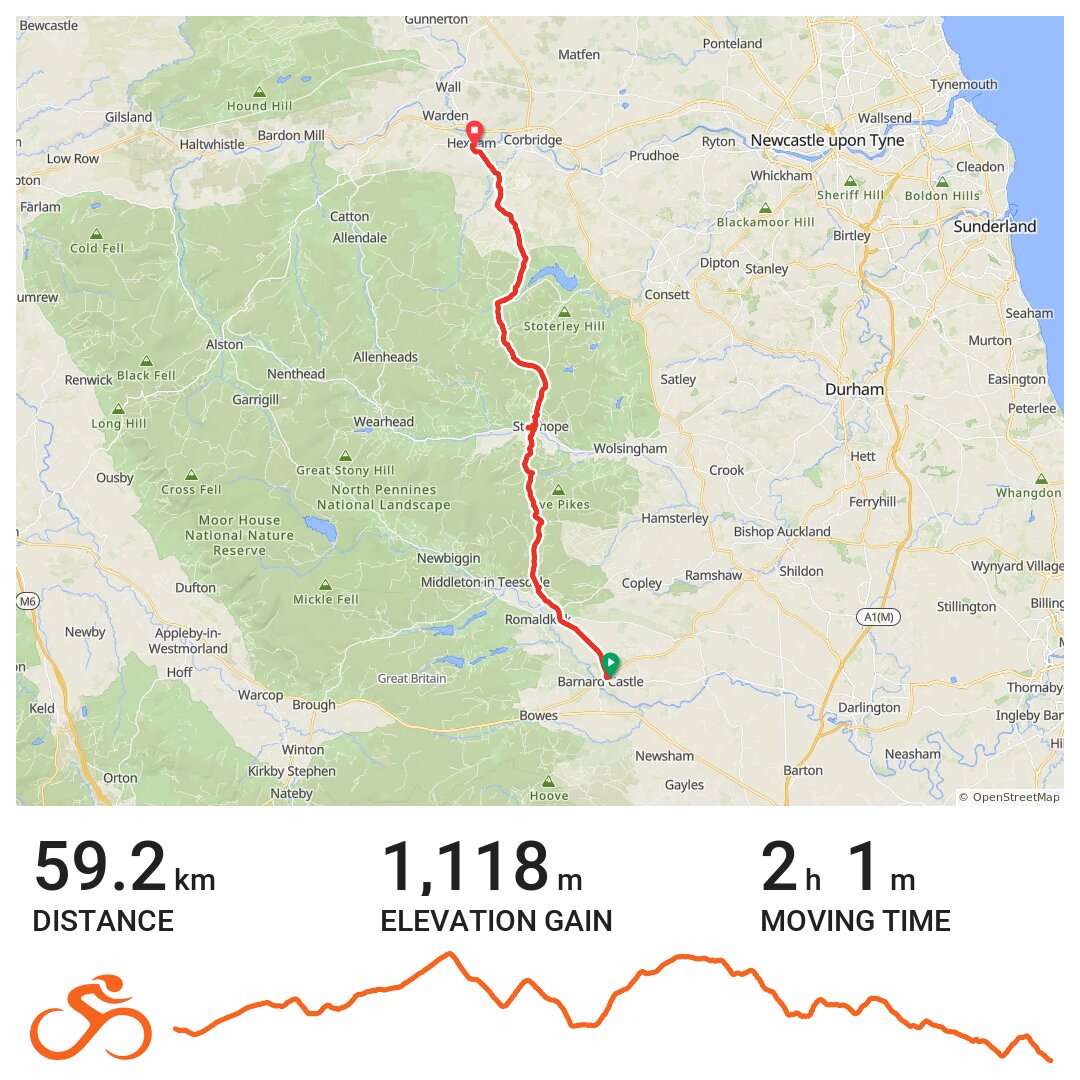 005 Hexham · Ride with GPS