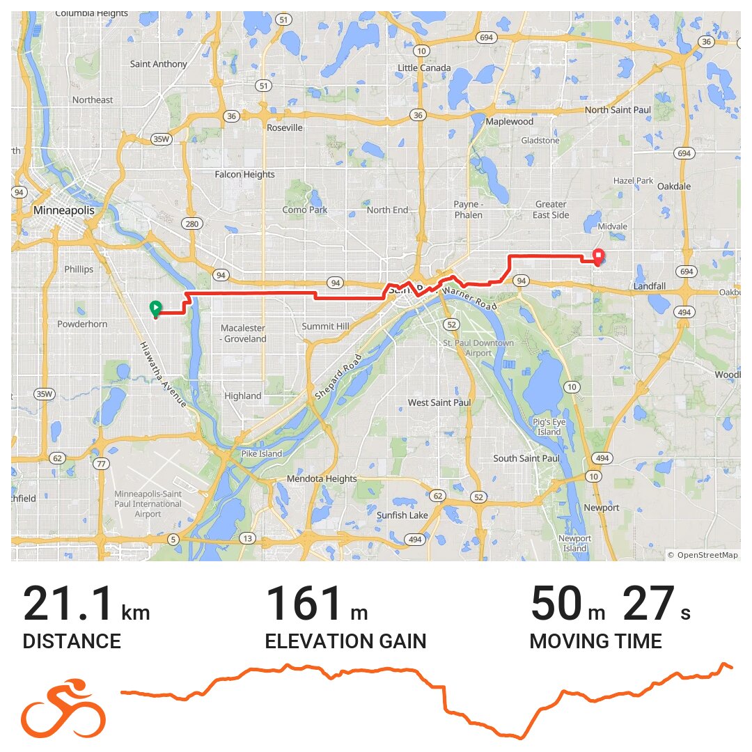 28/08/17 - A bike ride in Minneapolis, MN