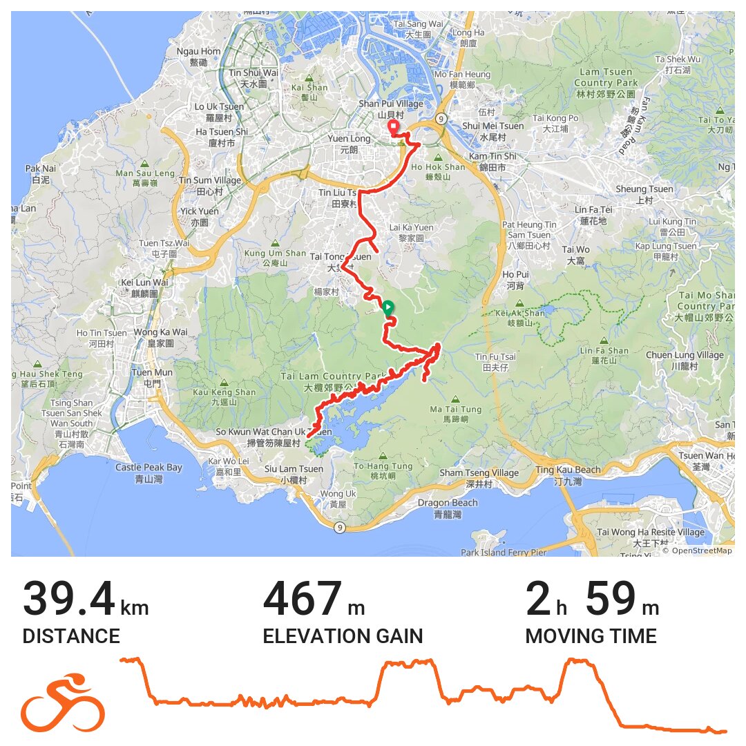 HKMBA Green Rider Marshalling · Ride with GPS