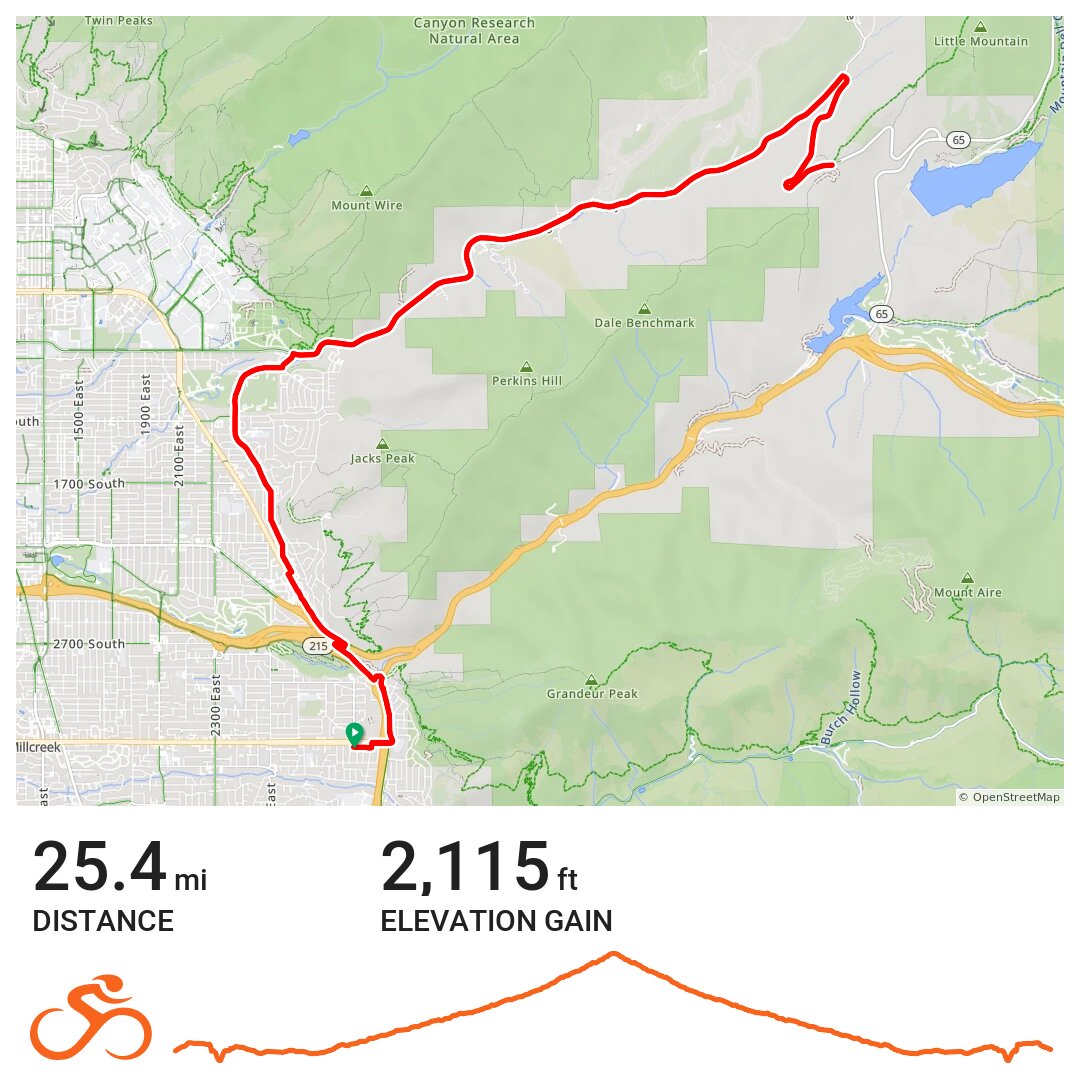 Emigration Canyon · Ride with GPS