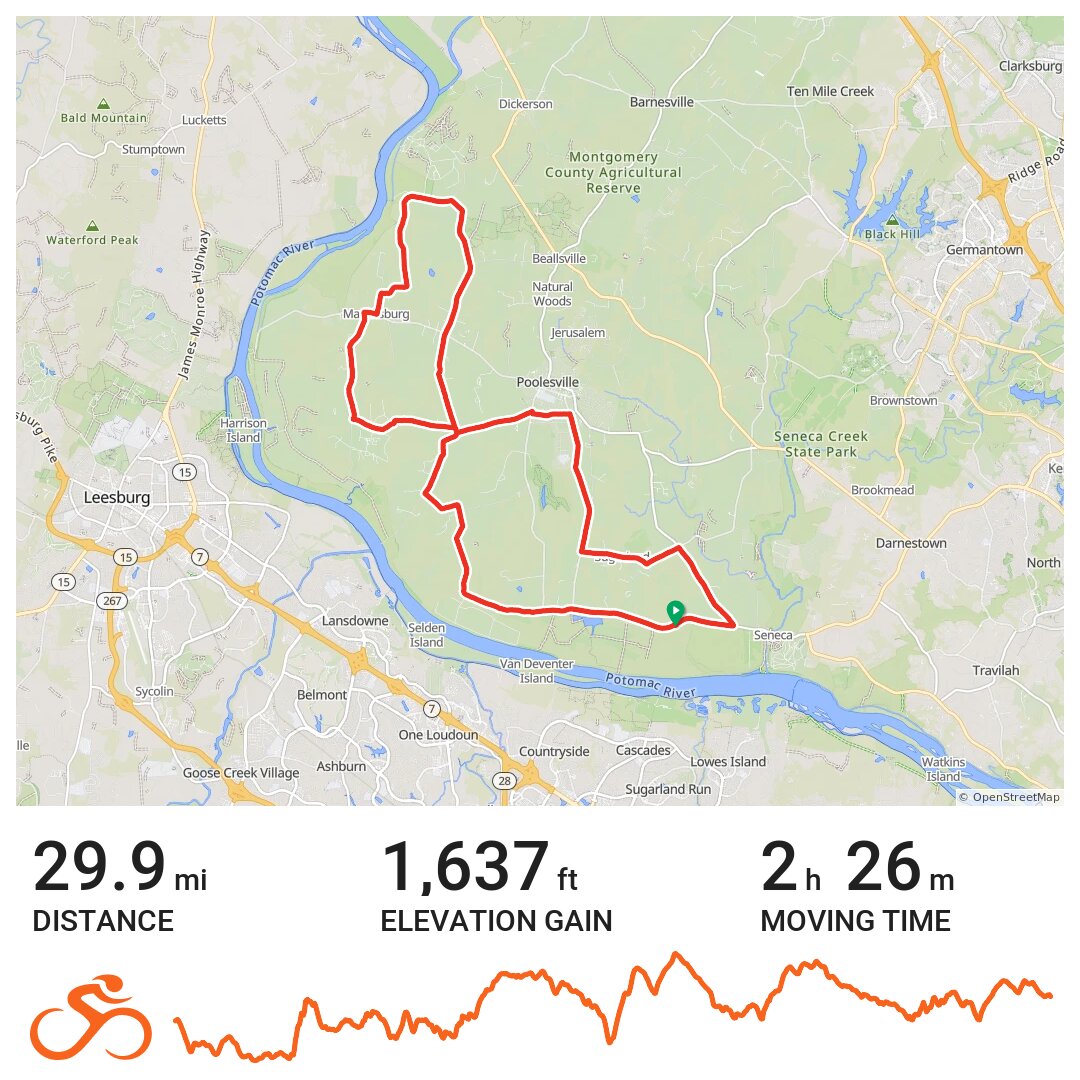 River Road loop · Ride with GPS