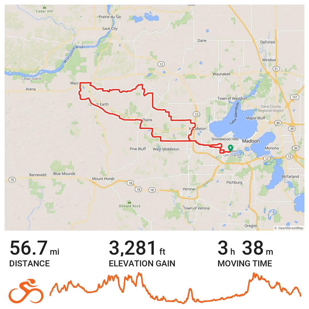 04/13/19 - A bike ride in Madison, WI