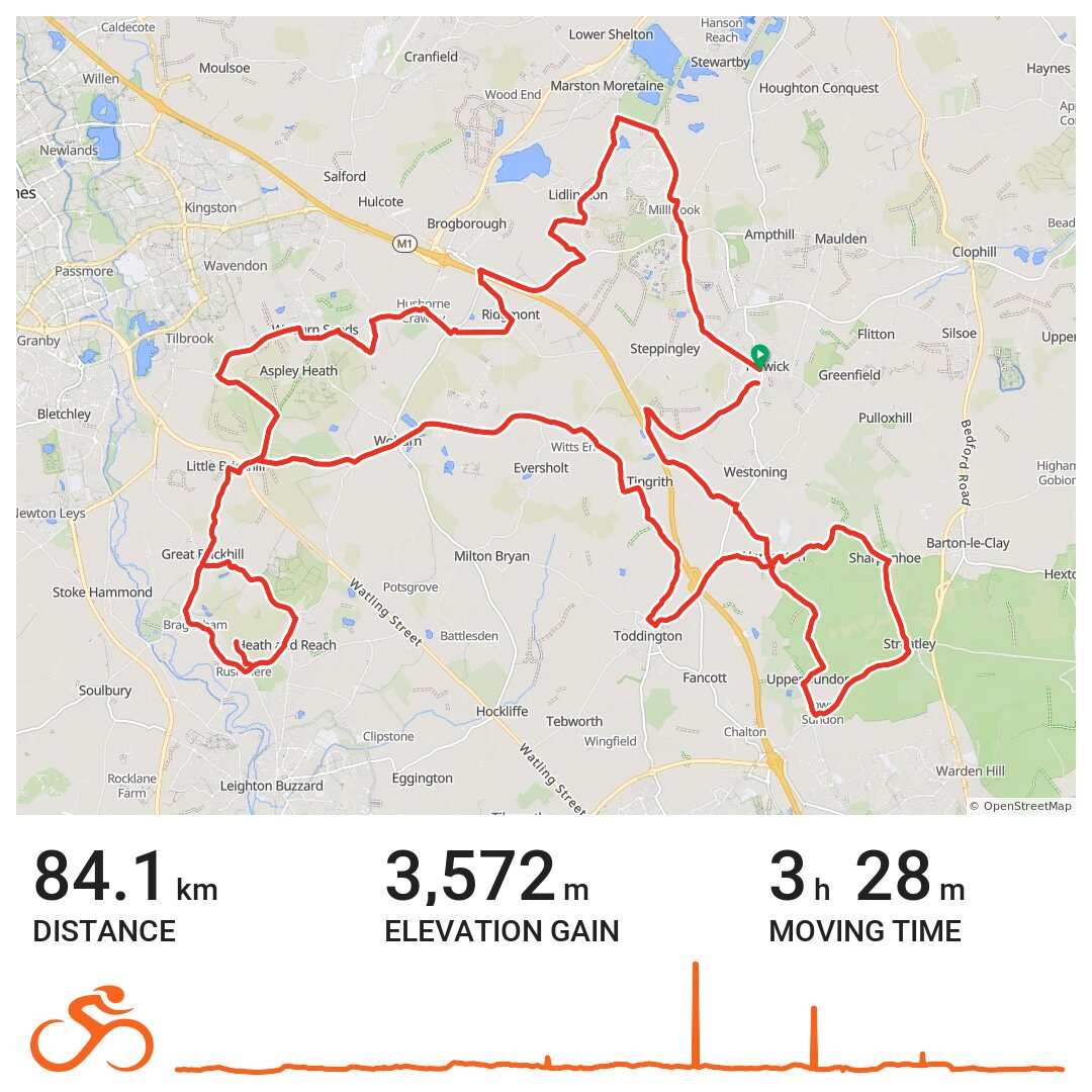 Flitwick 50 · Ride with GPS