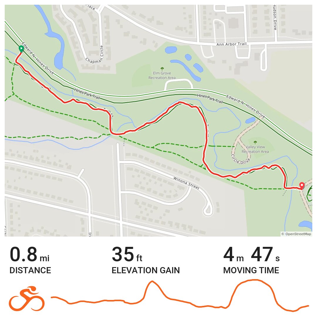 Mapping trail-47 east · Ride with GPS