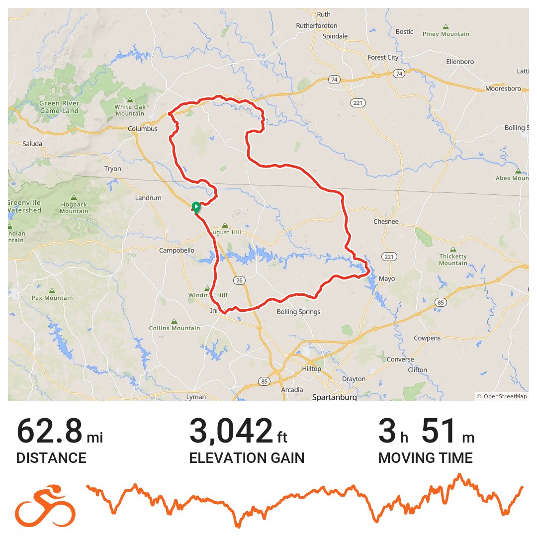 05/07/11 - A bike ride in Spartanburg, South Carolina
