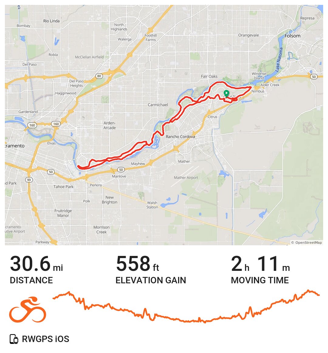 Sac State and back · Ride with GPS