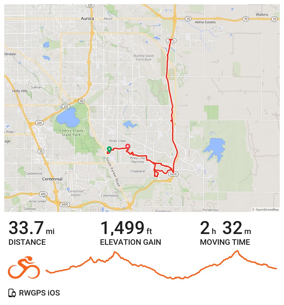 E470 Trail · Ride with GPS