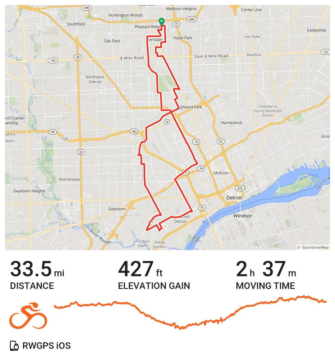 Ferndale Detroit - A bike ride in Ferndale, MI