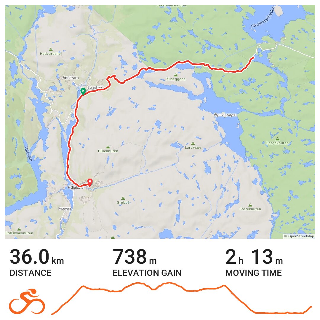 MTB Norge · Ride with GPS