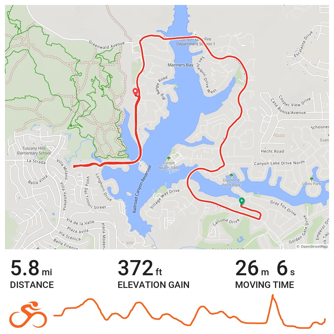 Canyon Lake Loop · Ride with GPS